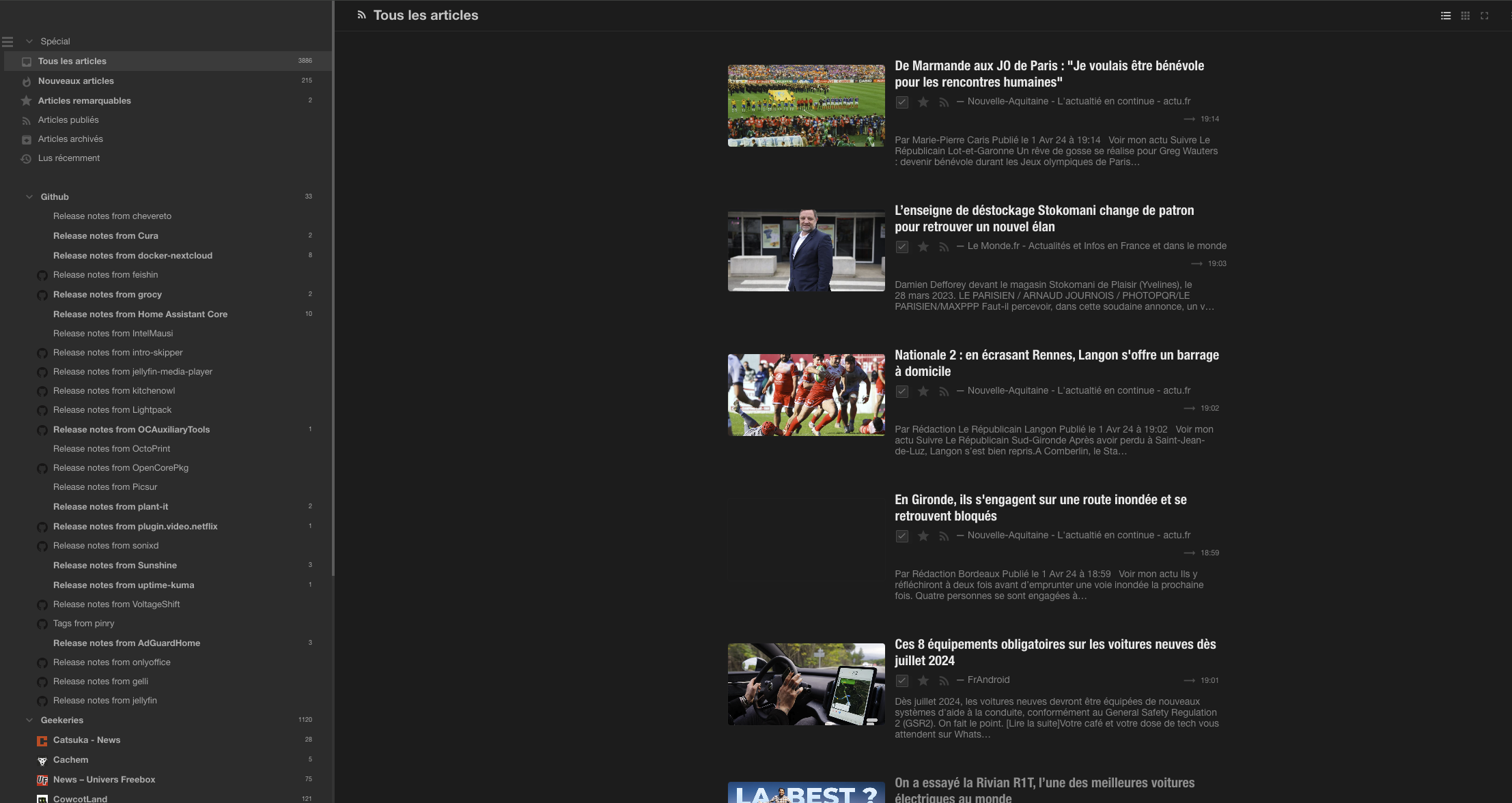 is there an RSS reader that will display my feeds in tiled card views like innoreader does? : r ...